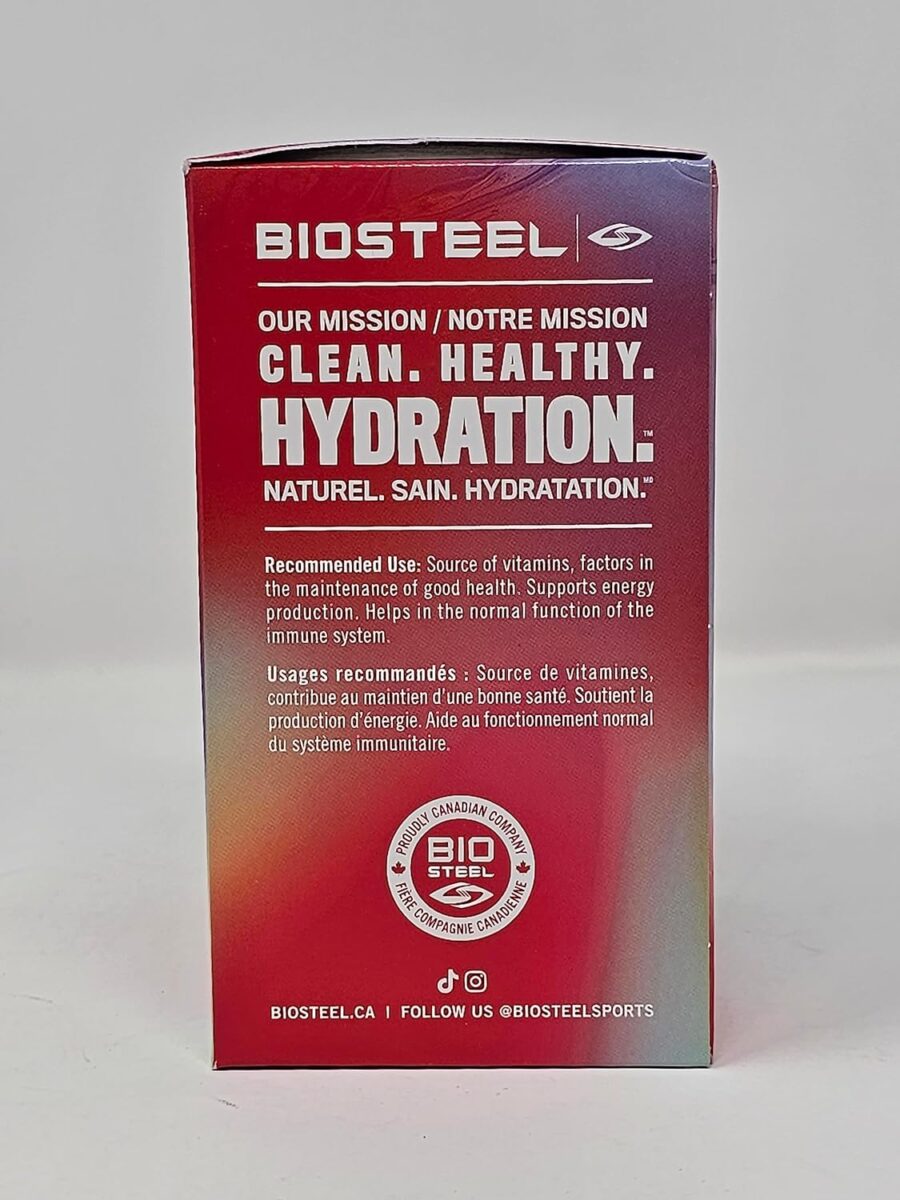 BIOSTEEL Zero Sugar Sports Hydration Mix Variety – Berry, Rainbow Twist ...