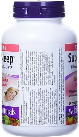 Webber Naturals Super Sleep (90 Tablets), 90 Count – You2Tec Inc